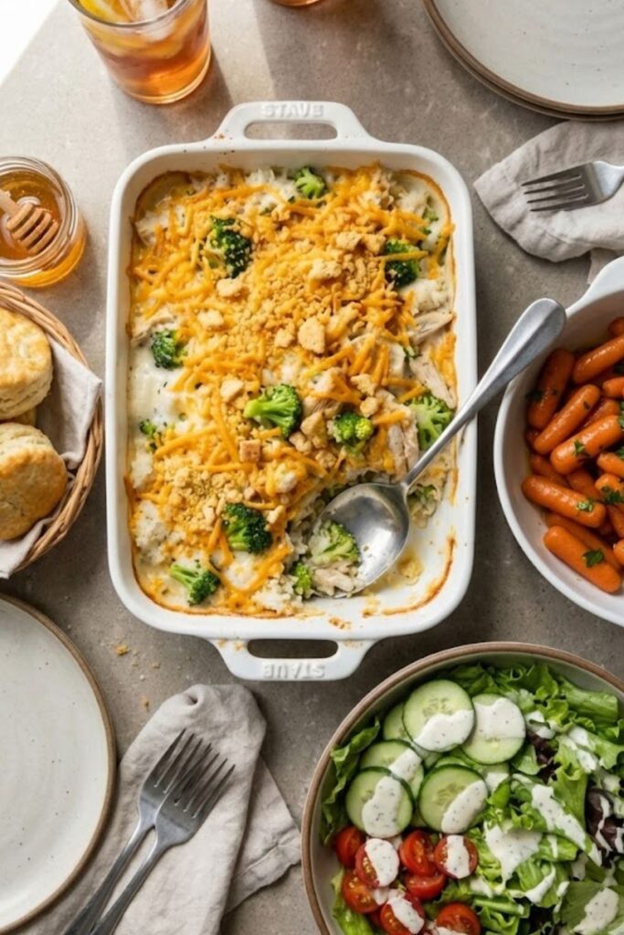 Cracker Barrel Chicken Broccoli Rice Recipe - Lulu's Copycats