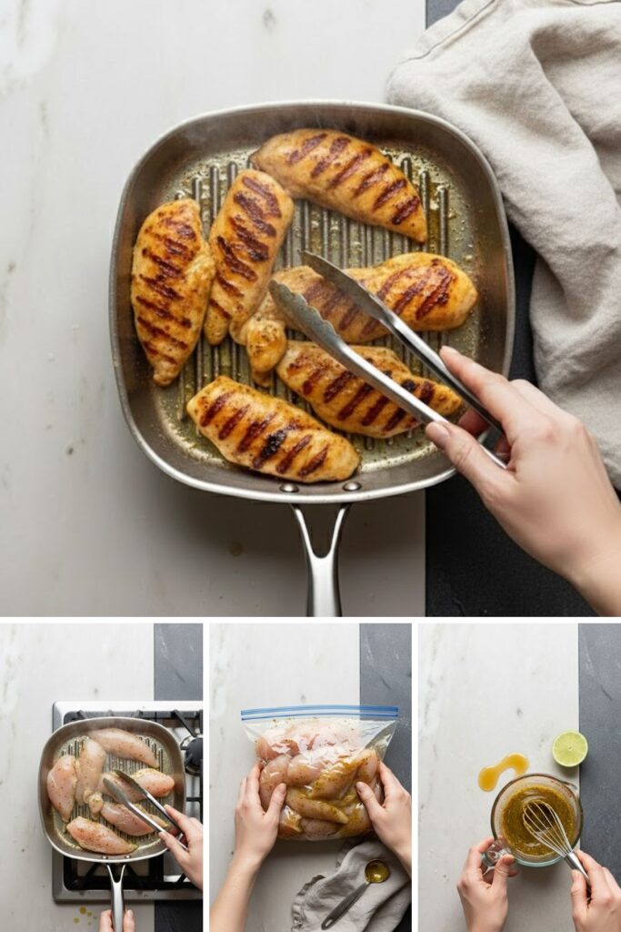 Cracker Barrel Grilled Chicken Tenderloin Recipe - Lulu's Copycats