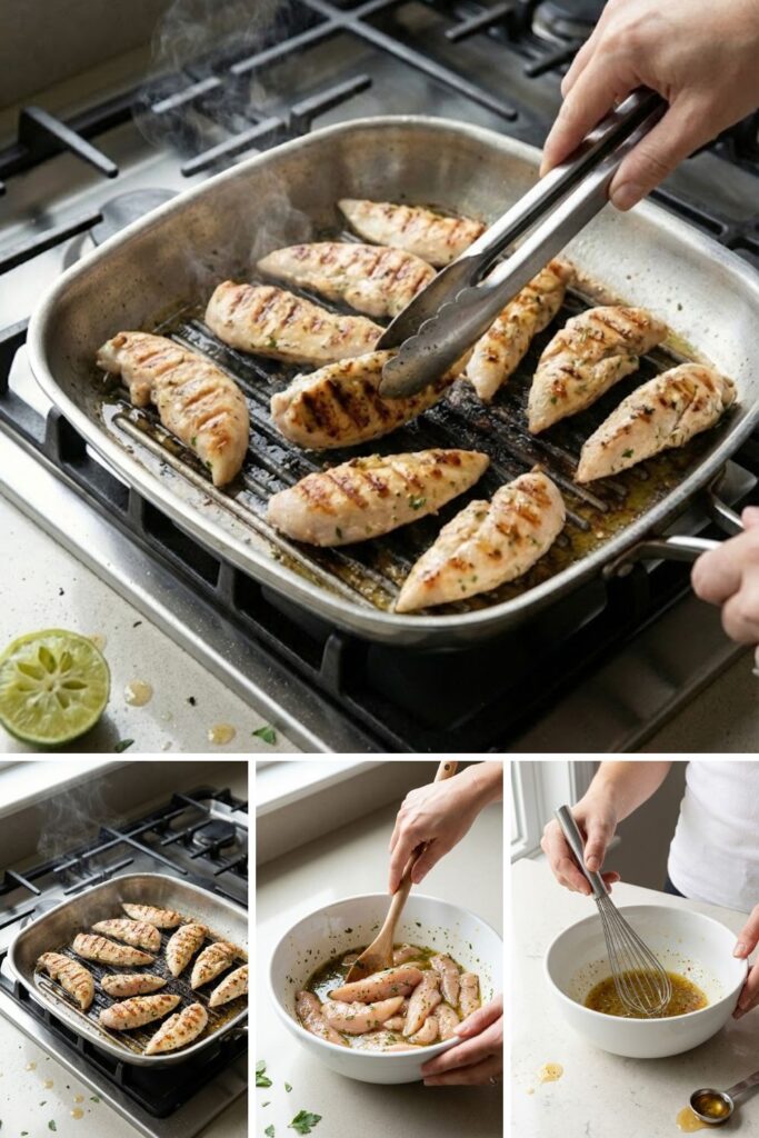 Cracker Barrel Grilled Chicken Tenders Recipe - Lulu's Copycats