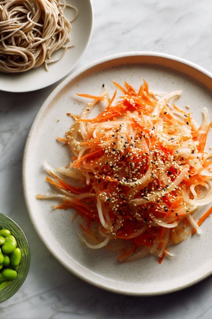 Daikon-Carrot Salad Recipe - Lulu's Copycats