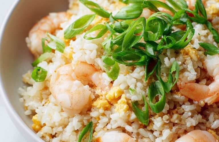 Egg-White Shrimp Fried Rice Recipe - Lulu's Copycats
