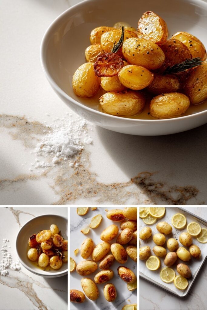 Healthy Roast Fingerlings with Lemon Recipe - Lulu's Copycats