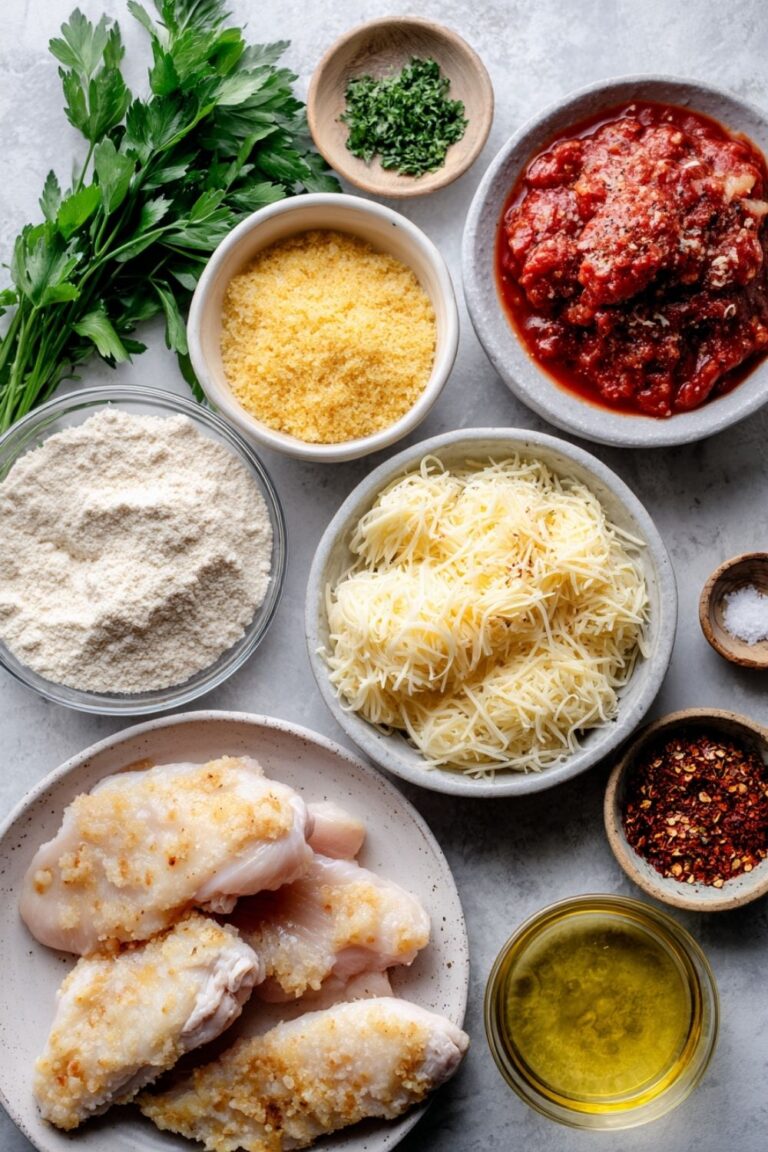 Lightened Chicken and Eggplant Parmesan Recipe - Lulu's Copycats