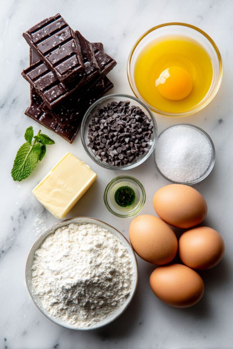 Mint Chocolate Chip Cheesecake Brownies Recipe - Lulu's Copycats