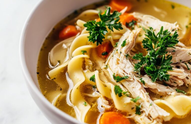 Panera Bread Chicken Noodle Soup Recipe - Lulu's Copycats