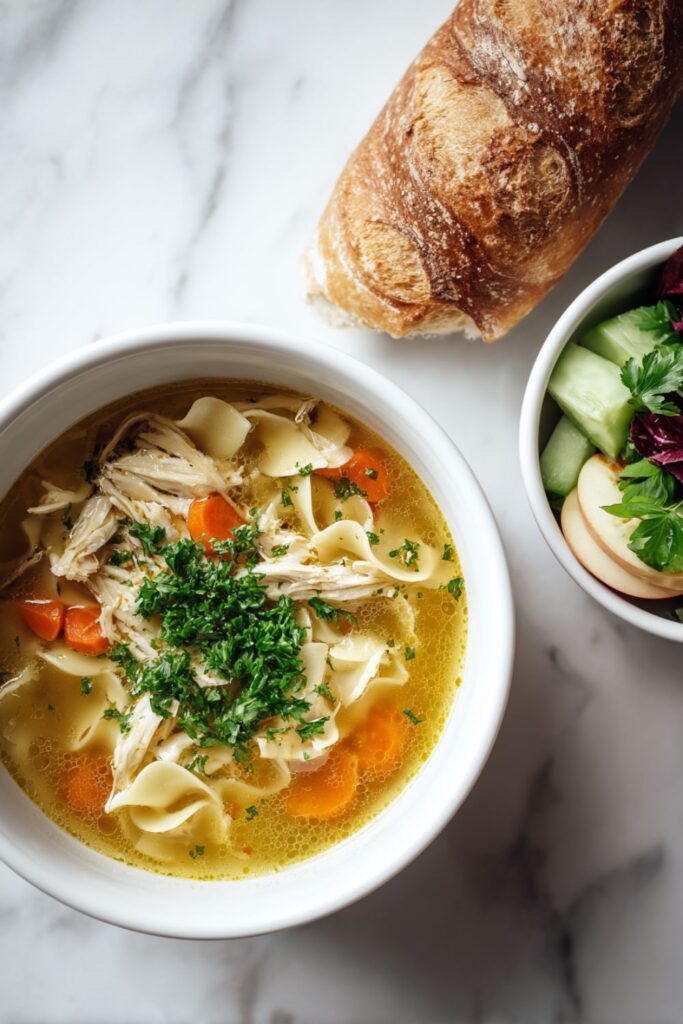 Panera Bread Chicken Noodle Soup Recipe - Lulu's Copycats
