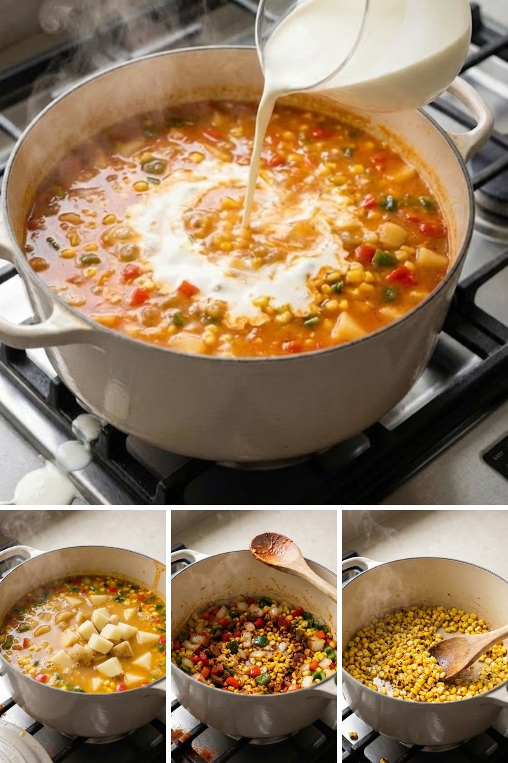 Panera Bread Mexican Street Corn Chowder Recipe - Lulu's Copycats