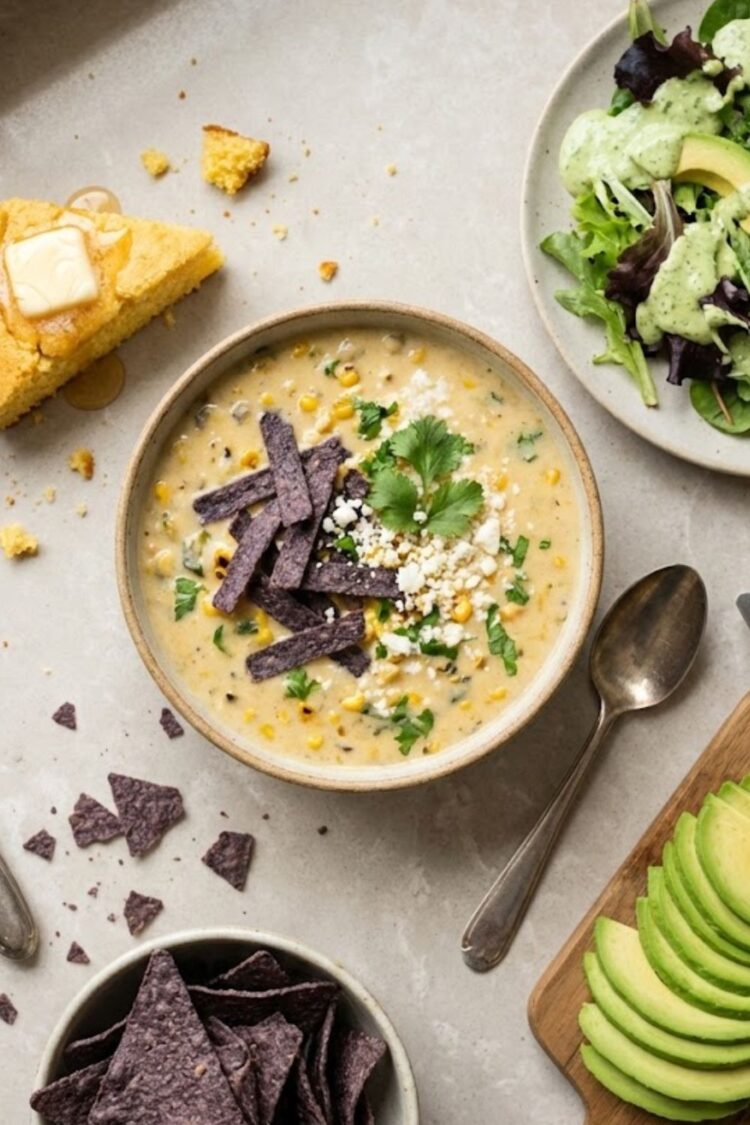 Panera Bread Mexican Street Corn Chowder Recipe - Lulu's Copycats