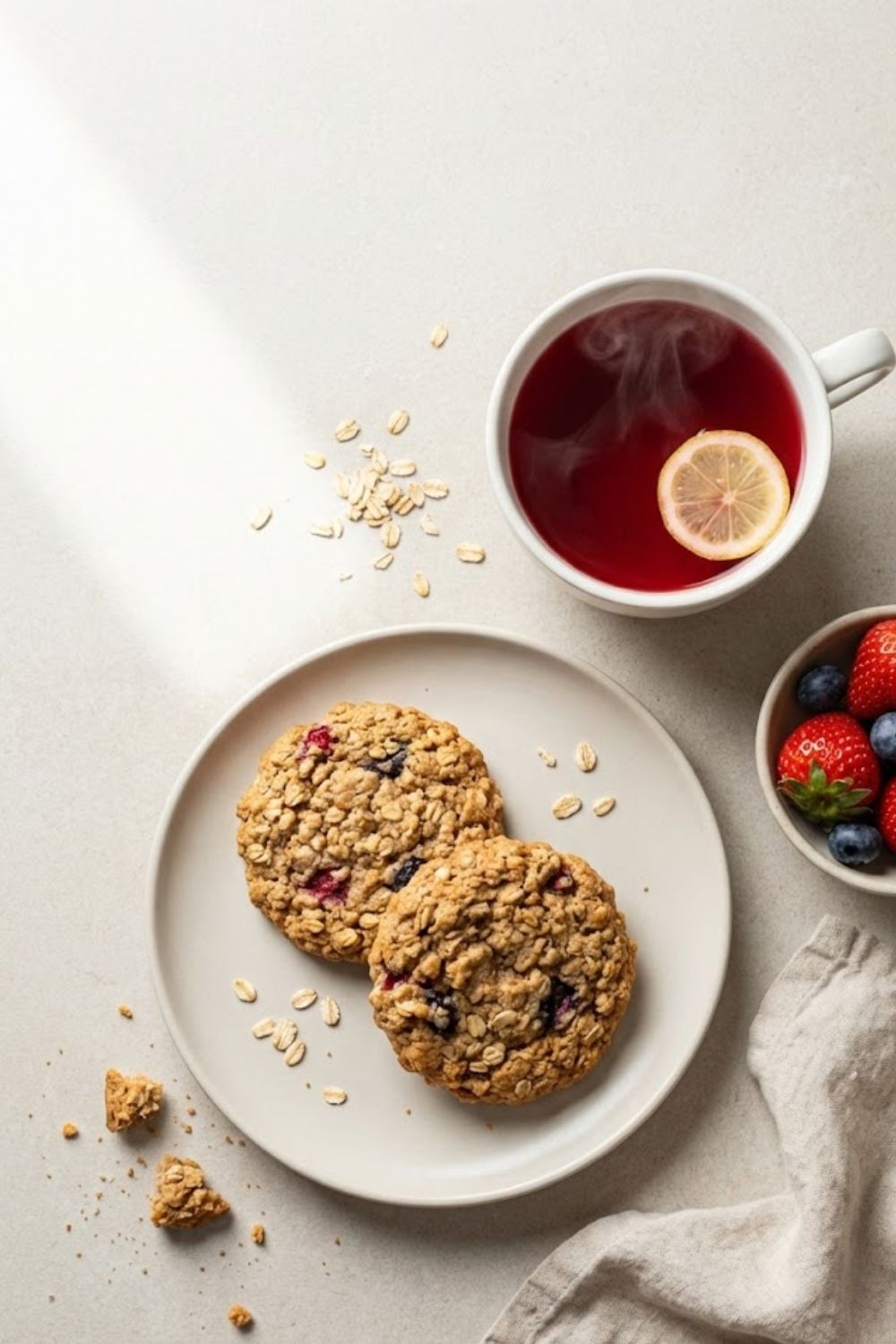 Panera Bread Oatmeal Berry Cookies Recipe - Lulu's Copycats