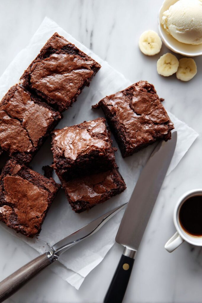 Peanut Butter Espresso Brownies Recipe - Lulu's Copycats