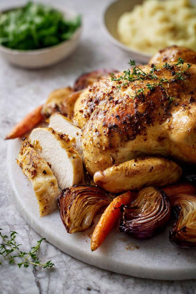 Perfect Roast Chicken Recipe - Lulu's Copycats