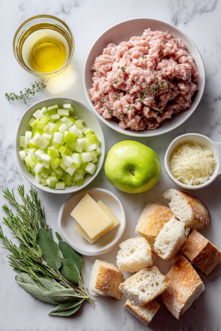 Sausage and Apple Stuffed Pork Roast Recipe - Lulu's Copycats