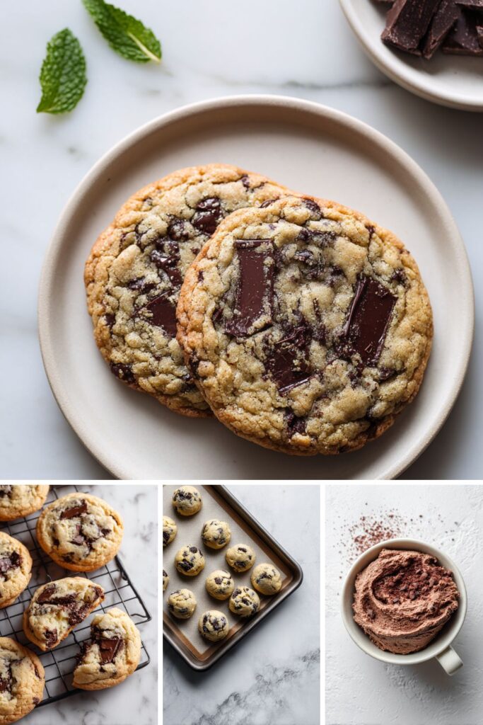 Soft Andes Mint Chocolate Chunk Cookies Recipe - Lulu's Copycats