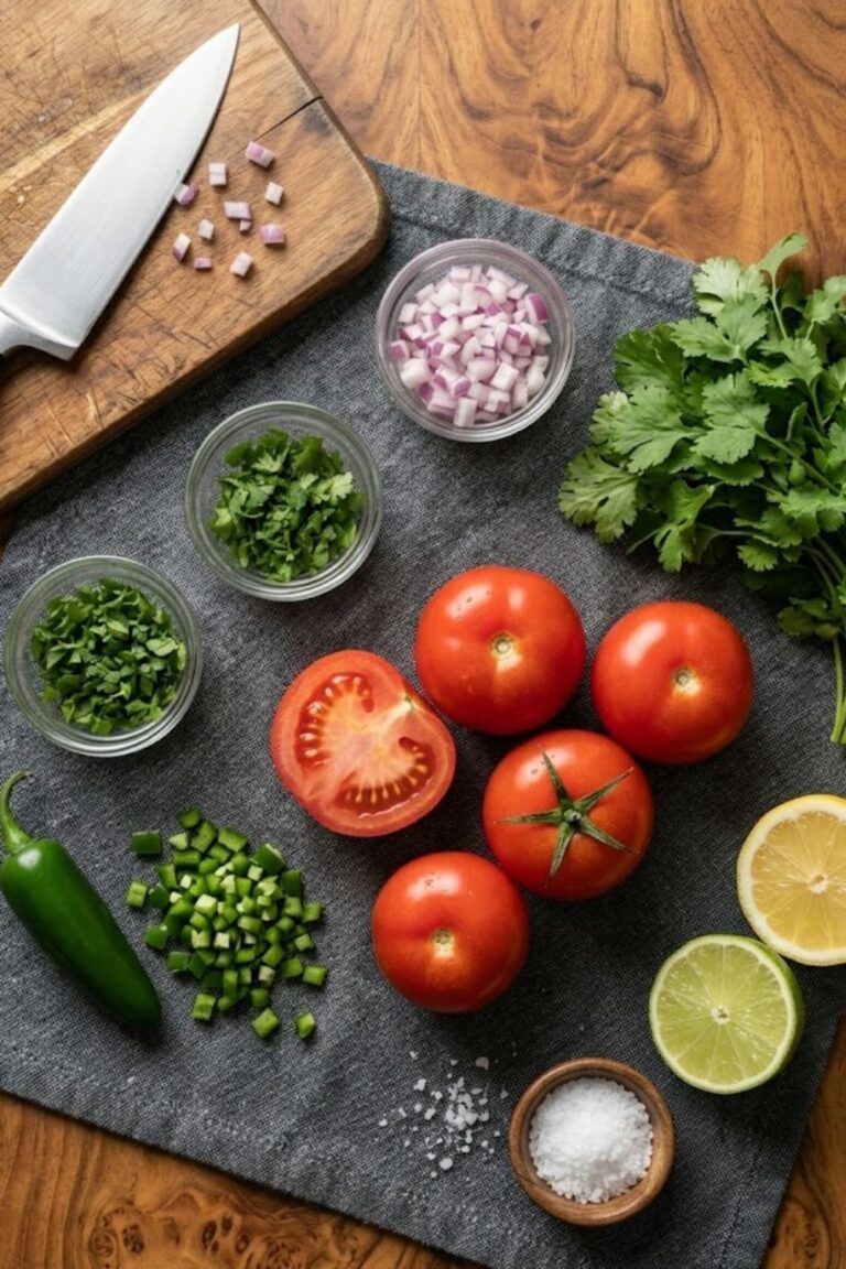 Copycat Chipotle Tomato Salsa Recipe (Fresh & Chunky)