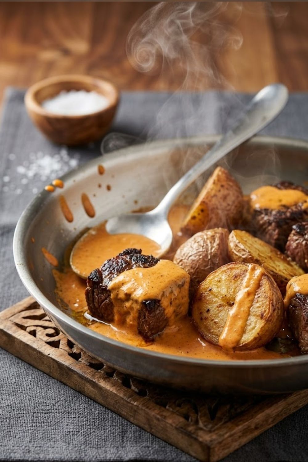 Creamy Chipotle Steak and Potatoes: A Quick 30-Minute Dinner